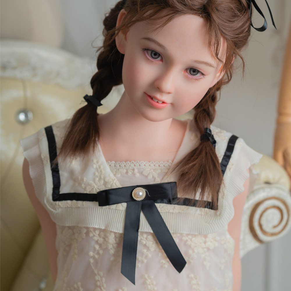 ZELEX 120cm GB34-1 Head Realistic Doll Full Body silicone